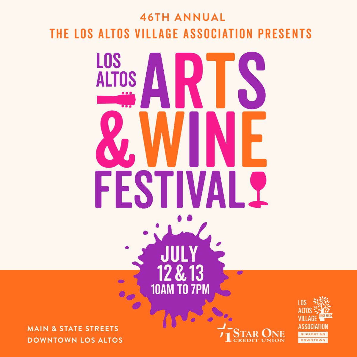 Los Altos Arts & Wine Festival Returns This July
